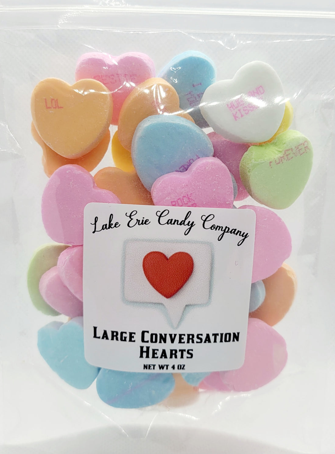 Large Conversation Hearts – Lake Erie Candy Company