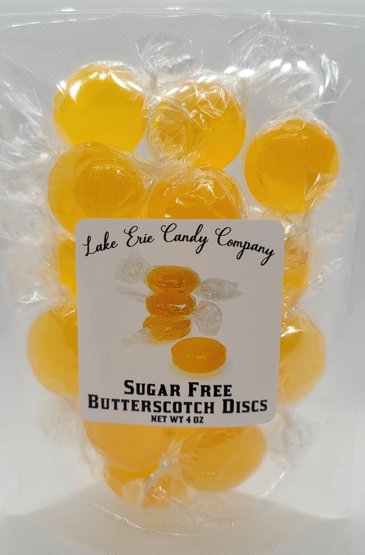 Sugar Free Butterscotch Disks – Lake Erie Candy Company