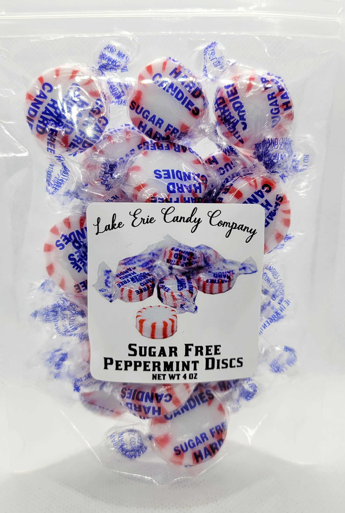 Sugar Free Peppermint Disks – Lake Erie Candy Company