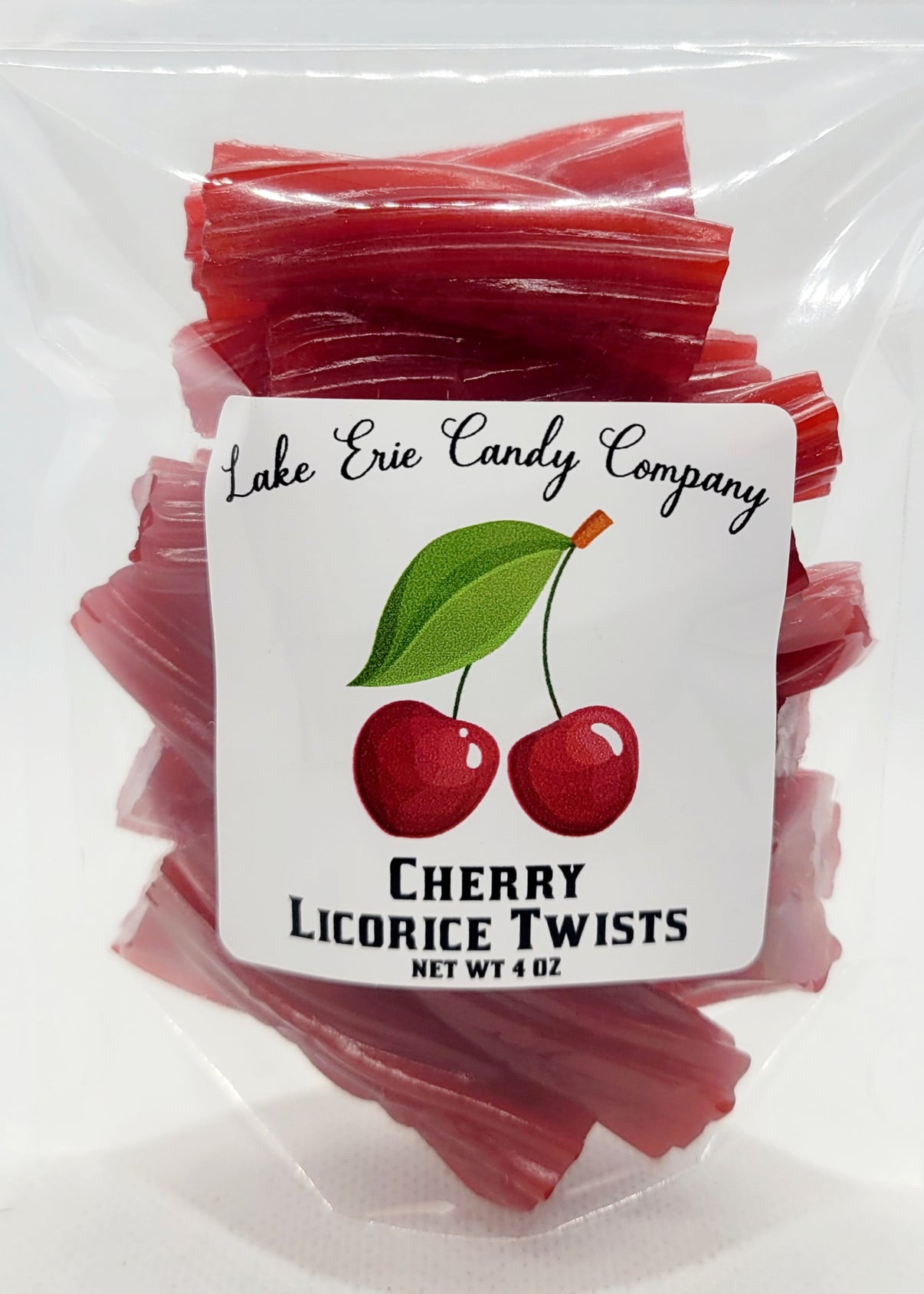 Cherry Licorice Twists – Lake Erie Candy Company