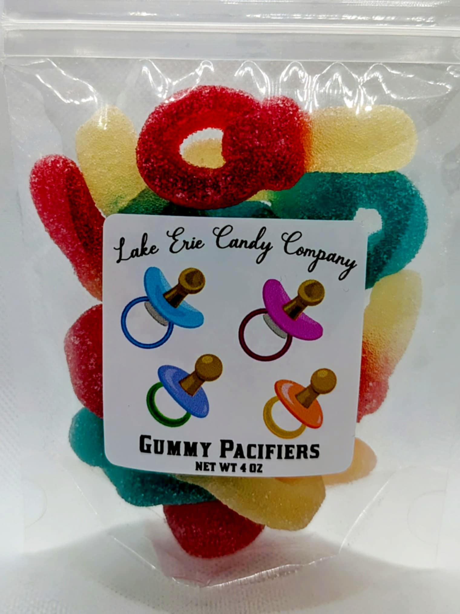 Gummy Pacifiers – Lake Erie Candy Company