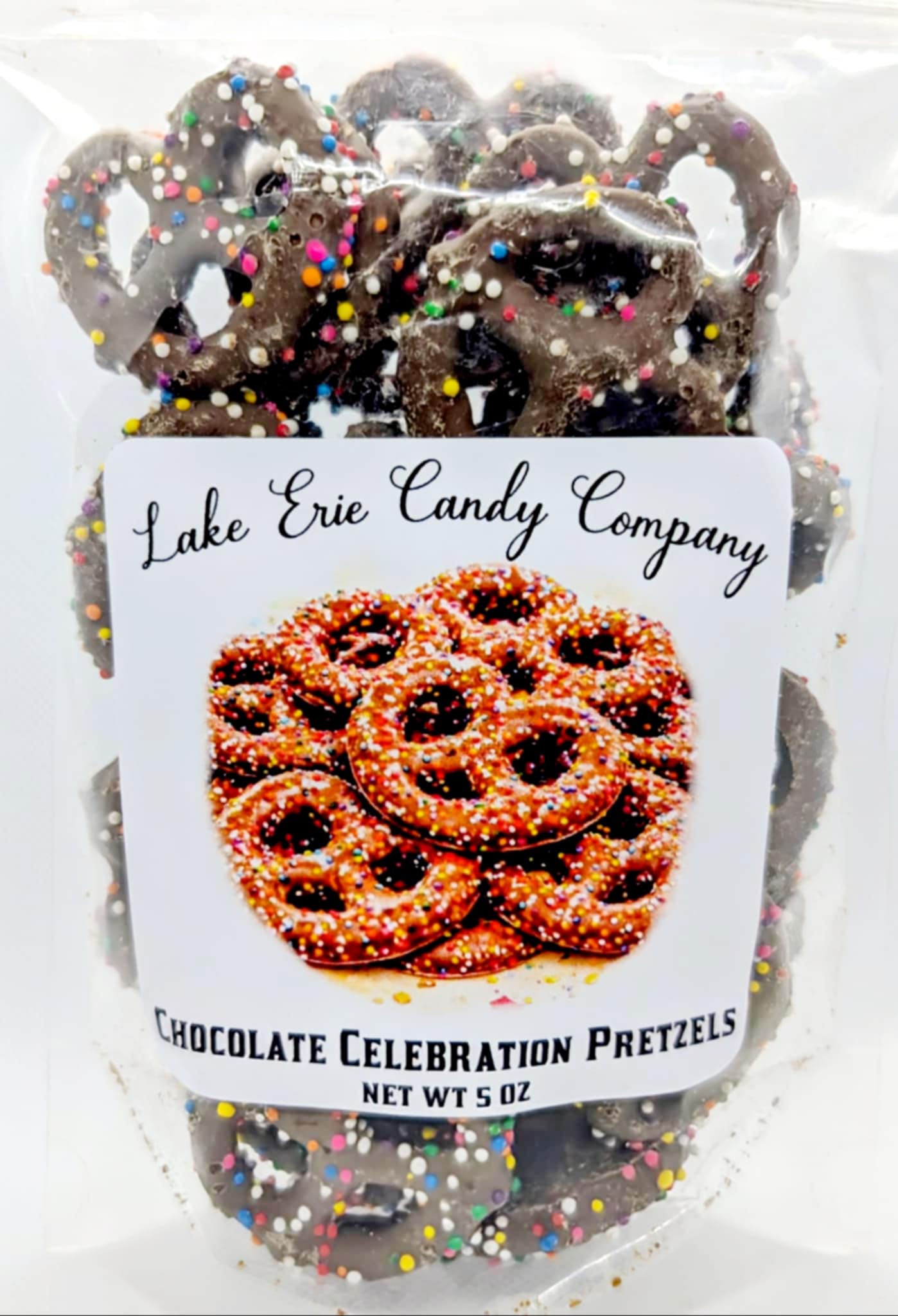 Chocolate Celebration Pretzels – Lake Erie Candy Company